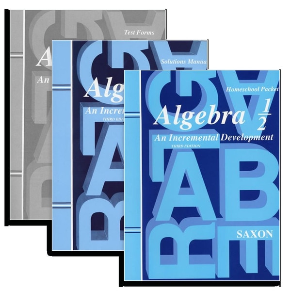 Math 6 - Saxon Pre-Algebra - Live Course Kit | Veritas Press