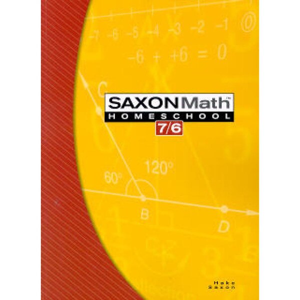 Saxon Math 7/6 Homeschool Student Text | Veritas Press