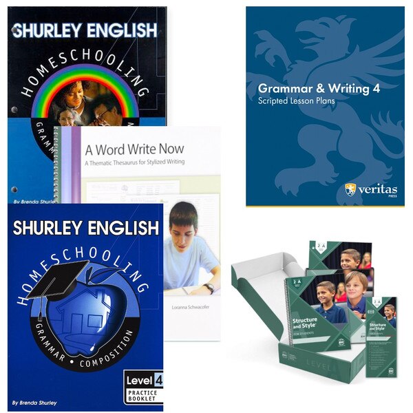 Grammar & Writing 4: Shurley and IEW - Learning Options